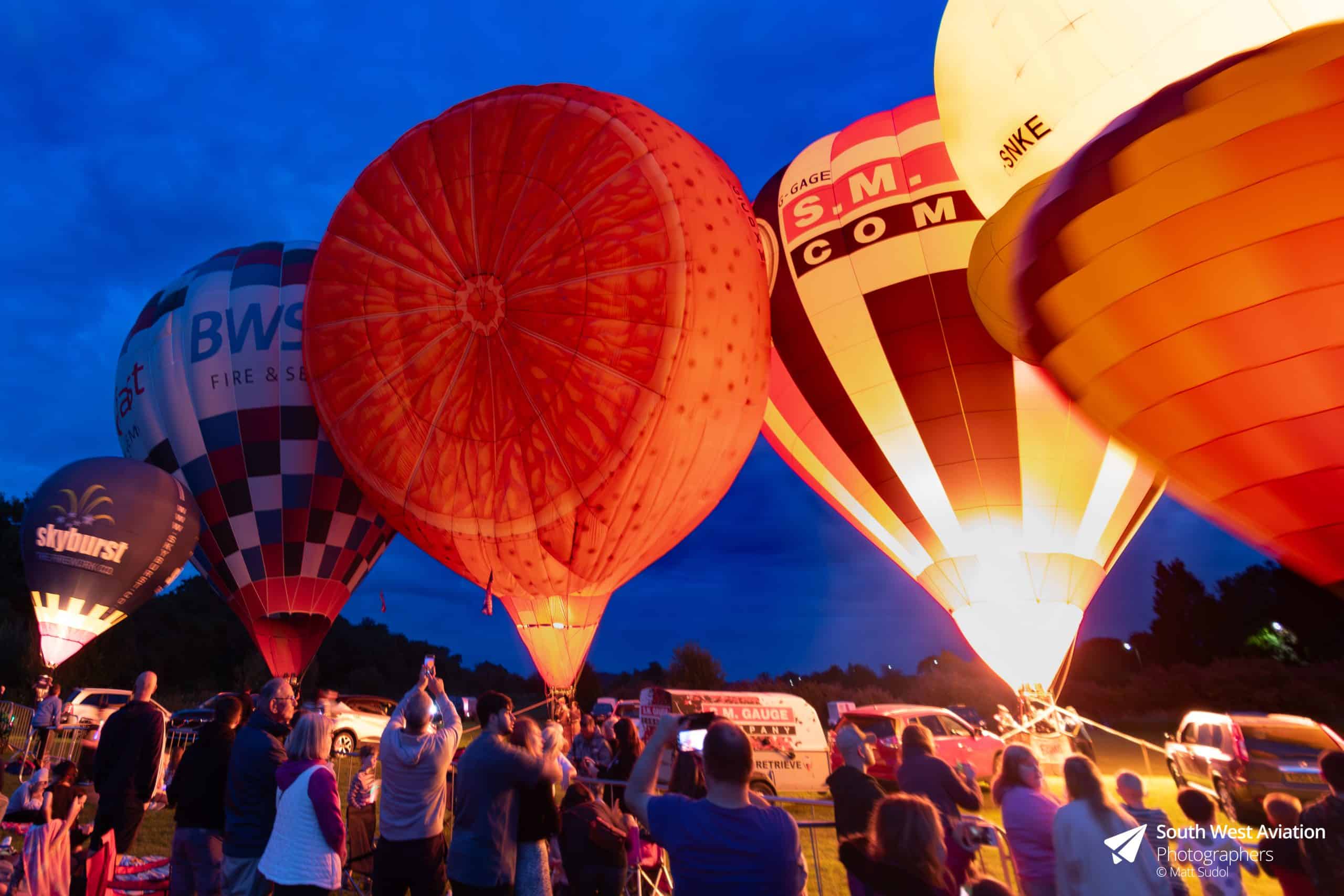 Show Review: Bath Hot Air Balloon Club Night Glow 2024 - South West ...