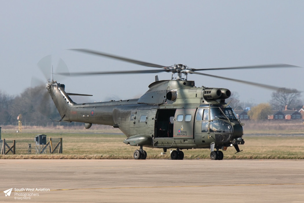 The RAF Puma’s; and their south west connection - South West Aviation ...