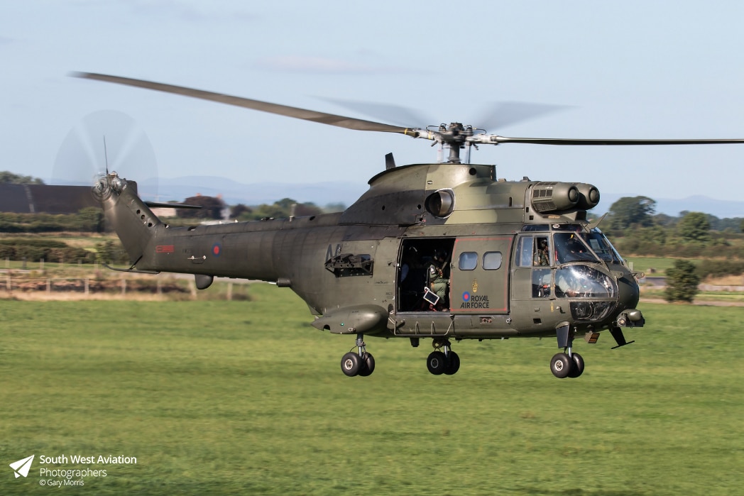 The RAF Puma’s; and their south west connection - South West Aviation ...